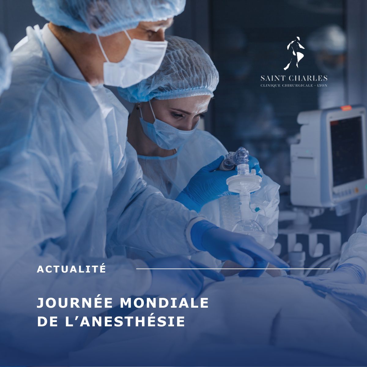 À l’honneur : notre équipe d’anesthésistes ! - Clinique Saint Charles